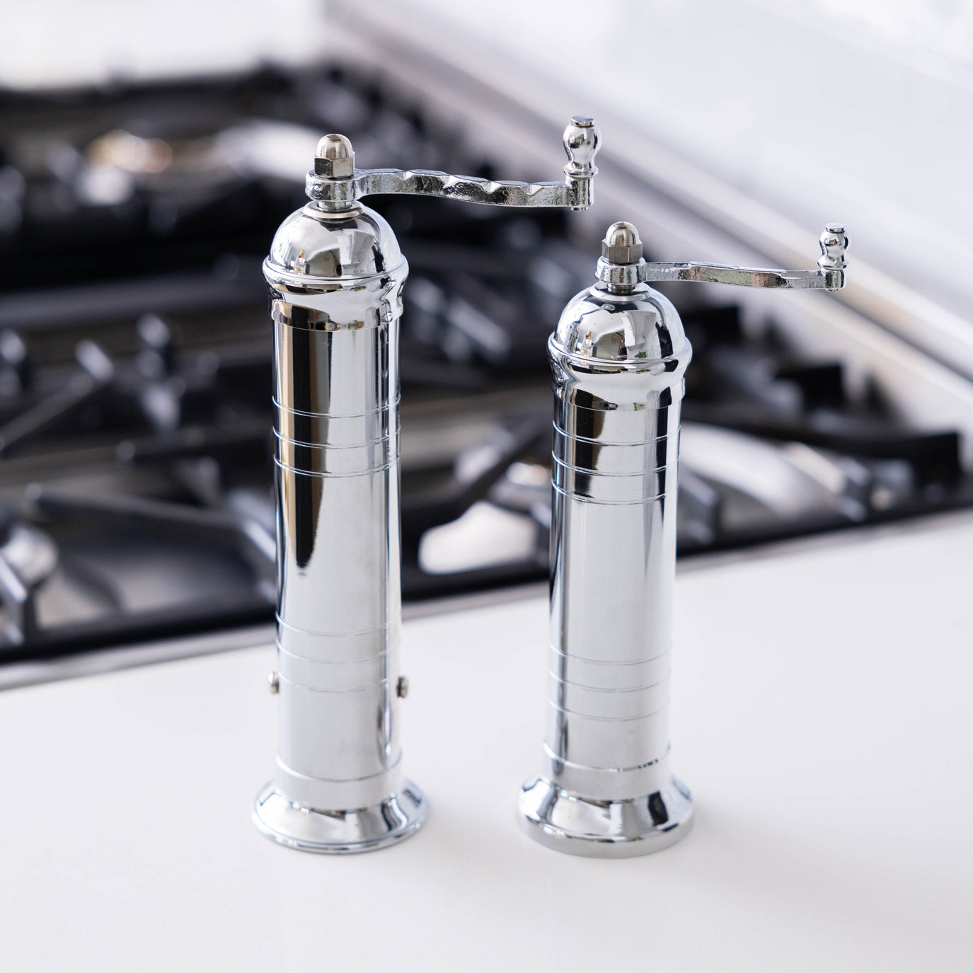 Chrome Salt & Pepper Mills – Modern Locke