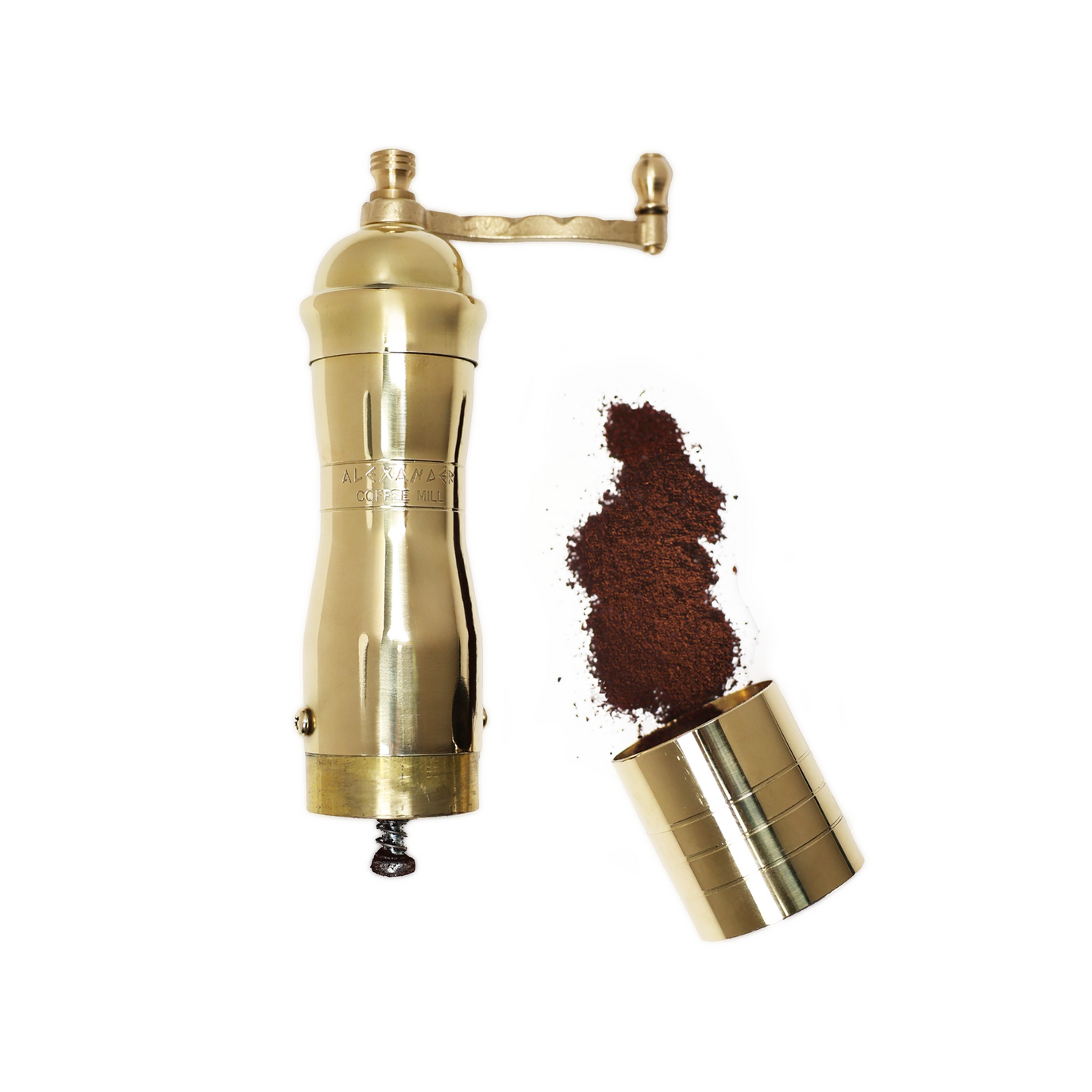 Brass Coffee Mill – Modern Locke