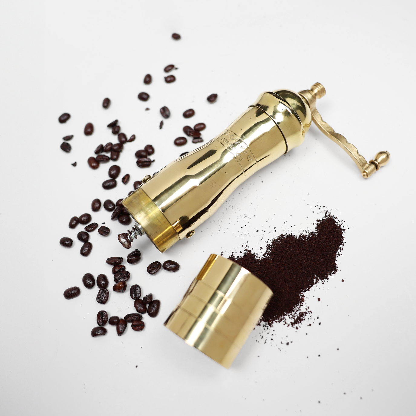 Brass Coffee Mill – Modern Locke