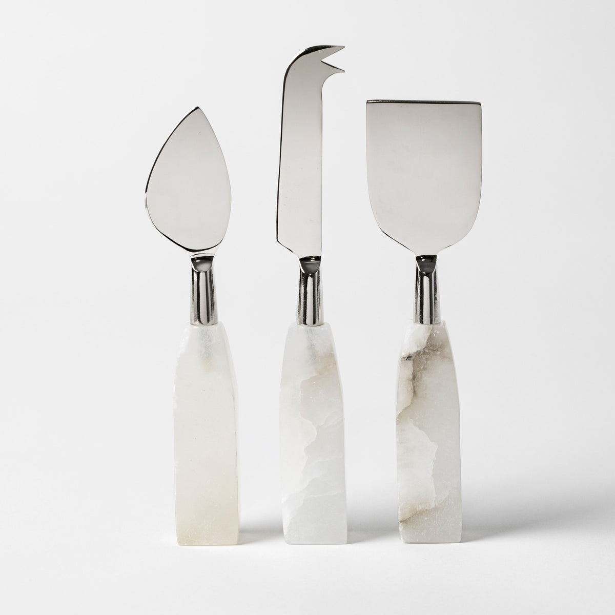 Alabaster Cheese Knife Set – Modern Locke