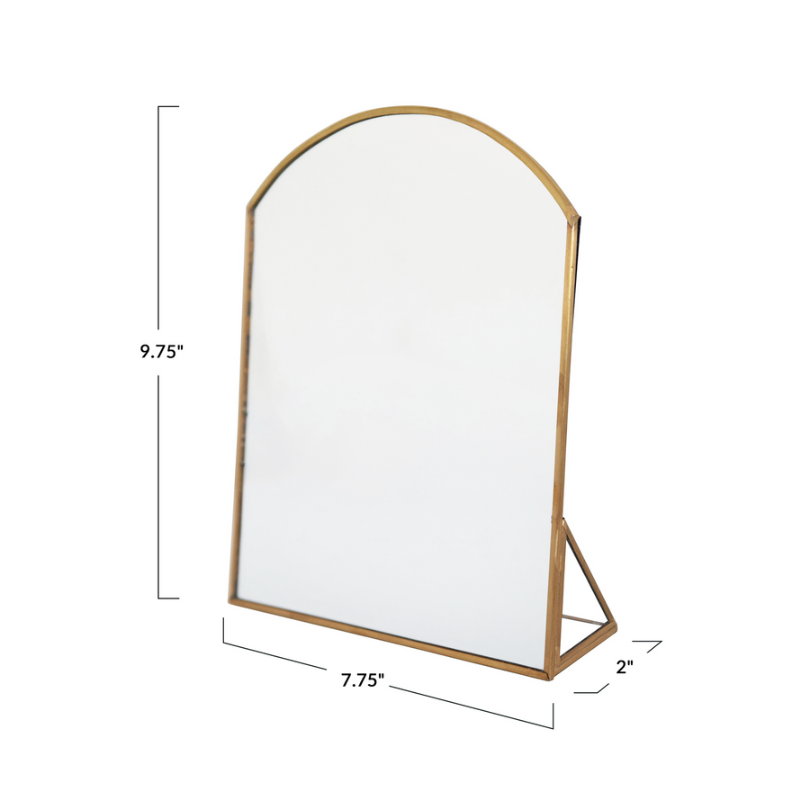 Metal Framed Standing Mirror – Modern Locke