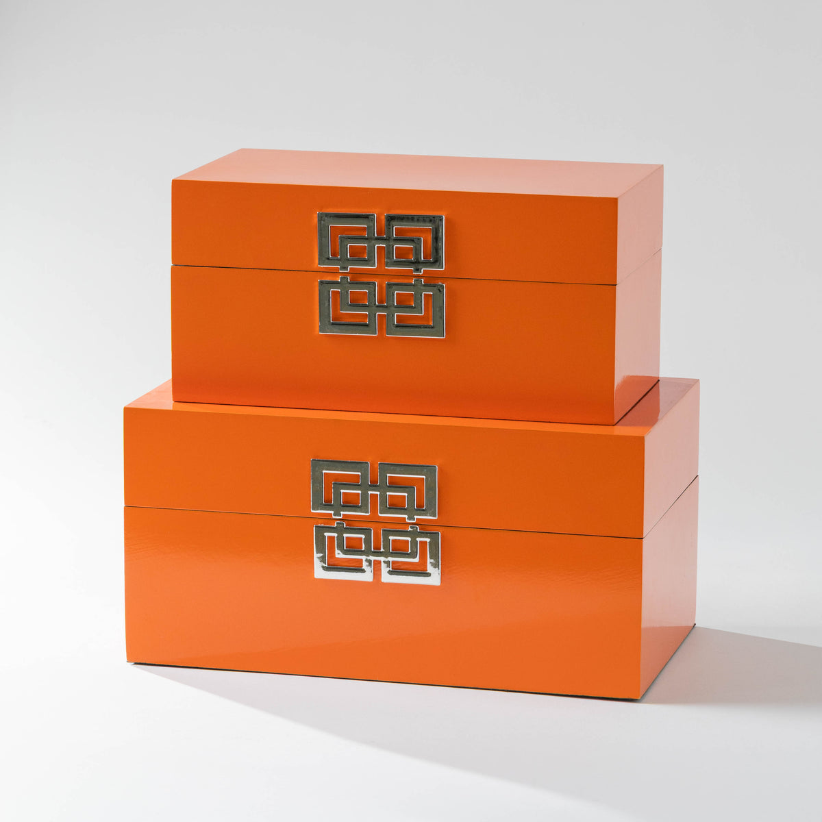 Decorative Orange Box Set – Modern Locke