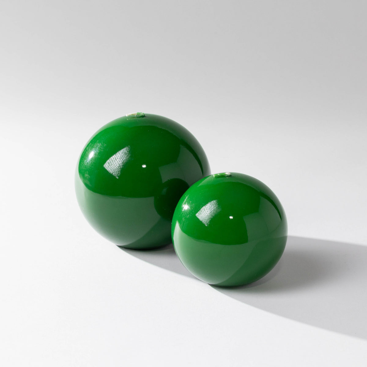 Green Lacquer Ball Candles – Modern Locke