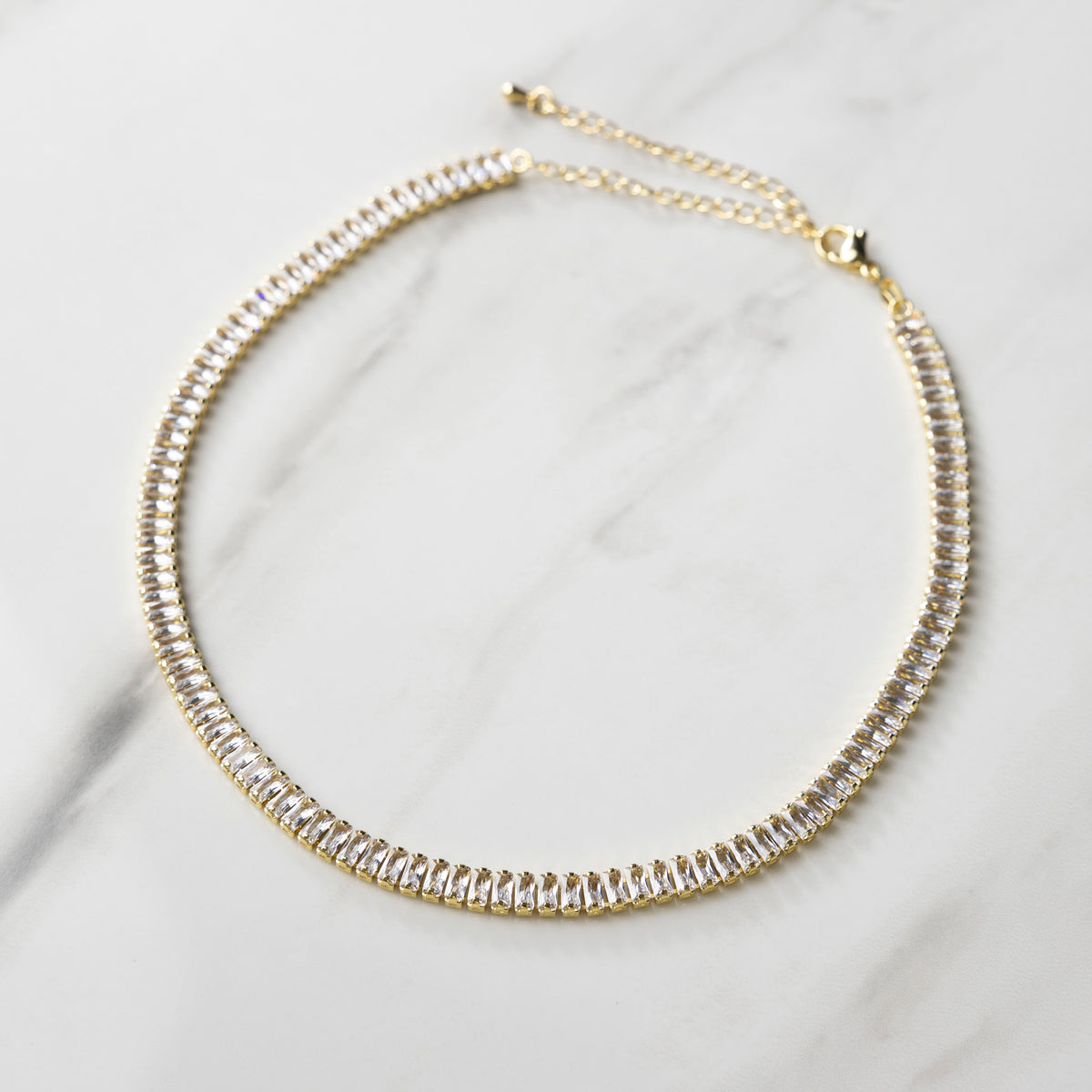 Allison Tennis Necklace – Modern Locke